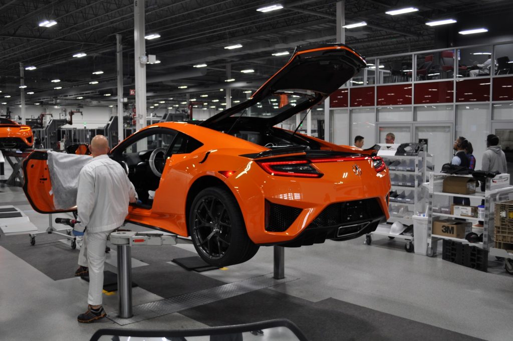 We Go Inside The American Supercar Factory That Makes Acura’s NSX ...