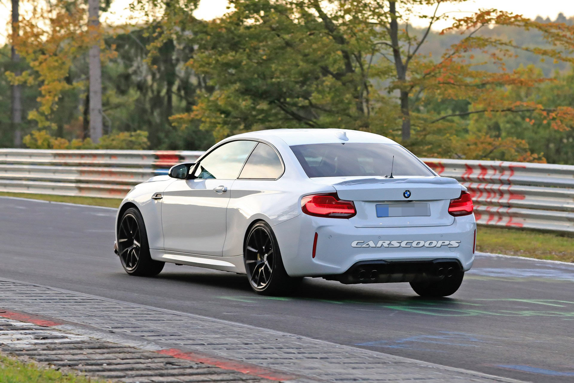 Possible BMW M2 CS / CSL Caught On The Nurburgring With Aero Updates ...