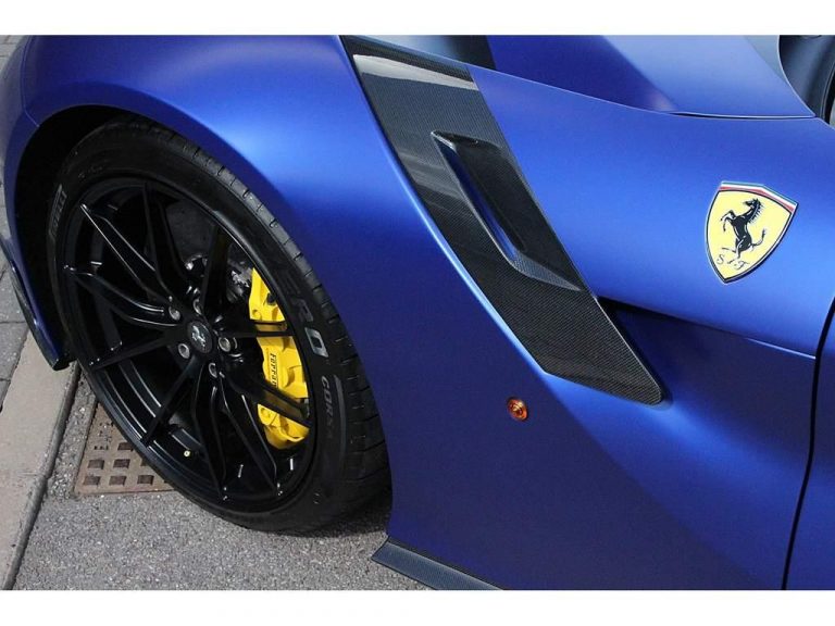 55-Mile Ferrari F12tdf Is A Matte Blue Million-Dollar Masterpiece ...