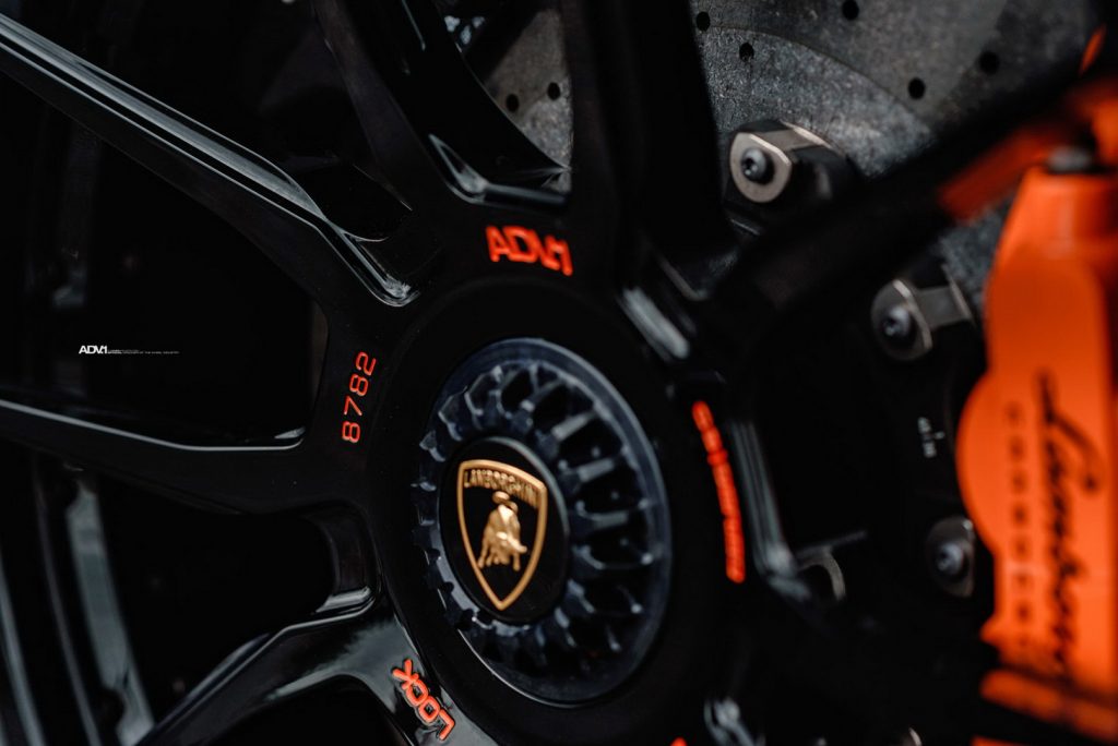 Stealthy Looking Lambo Aventador Tries Custom Wheels For Size | Carscoops