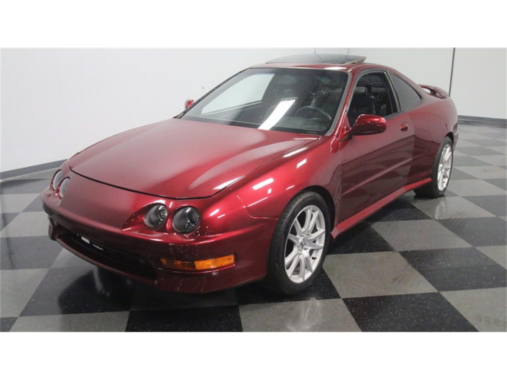 This Acura Integra Is Powered By A Mid-Mounted, Twin Turbo Caddy V8 ...