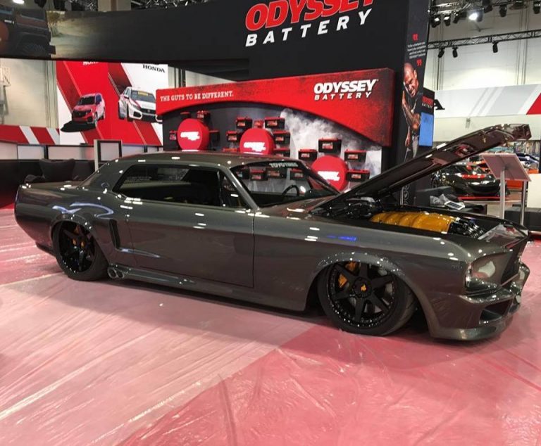 This 1968 Ford Mustang Has A Ferrari Twin-Turbo V8 Engine | Carscoops