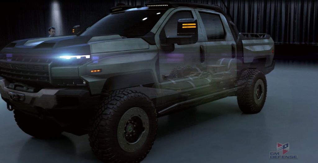 GM Defense Shows Off New, Military-Spec Chevrolet Silverado ZH2 | Carscoops