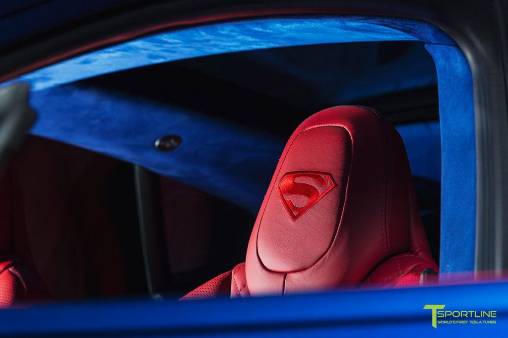 If Superman Needed A Ride, He Might Have Chosen This Tesla Model S ...