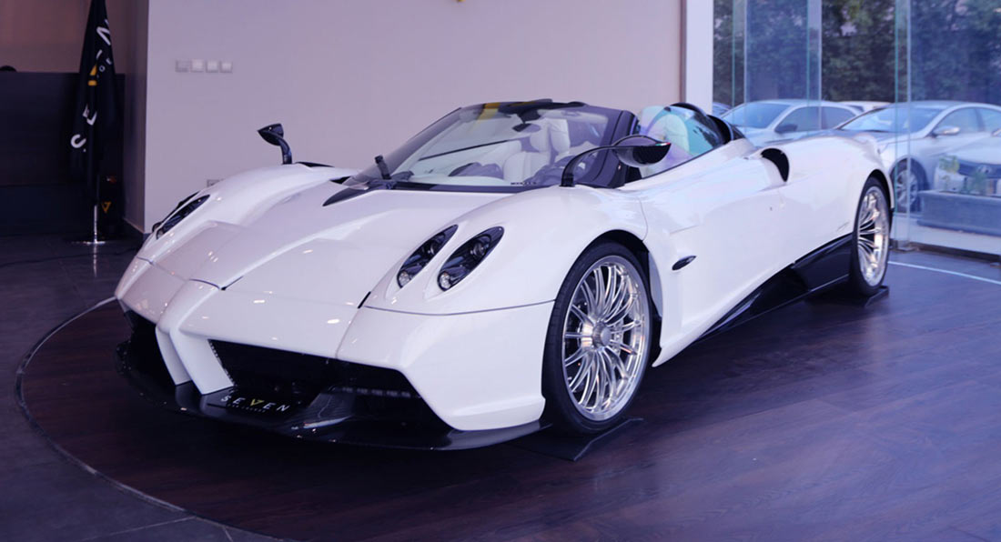The Very First Pagani Huayra Roadster Is Looking For An Owner | Carscoops