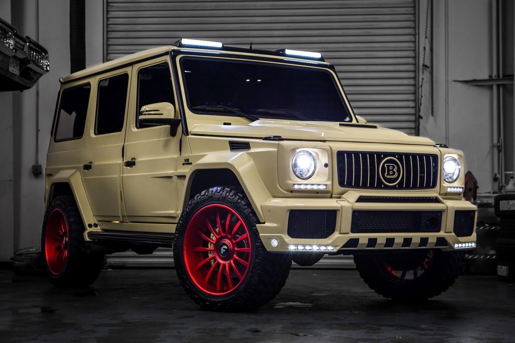 Brabus Tuned Mercedes G550 Looks Ready To Enter Military Service ...