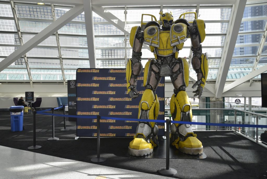 Life-Size Bumblebee Transforms From Camaro To Beetle In LA | Carscoops