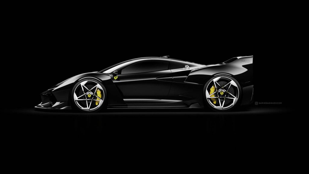 Legendary Ferrari F40 Reimagined Using Brand’s Current Styling Cues ...