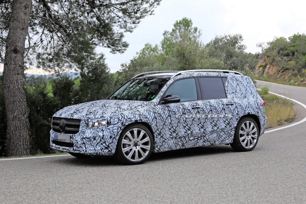 Mercedes-AMG GLB 35 Caught Testing Its 301 HP Turbo Four Engine | Carscoops