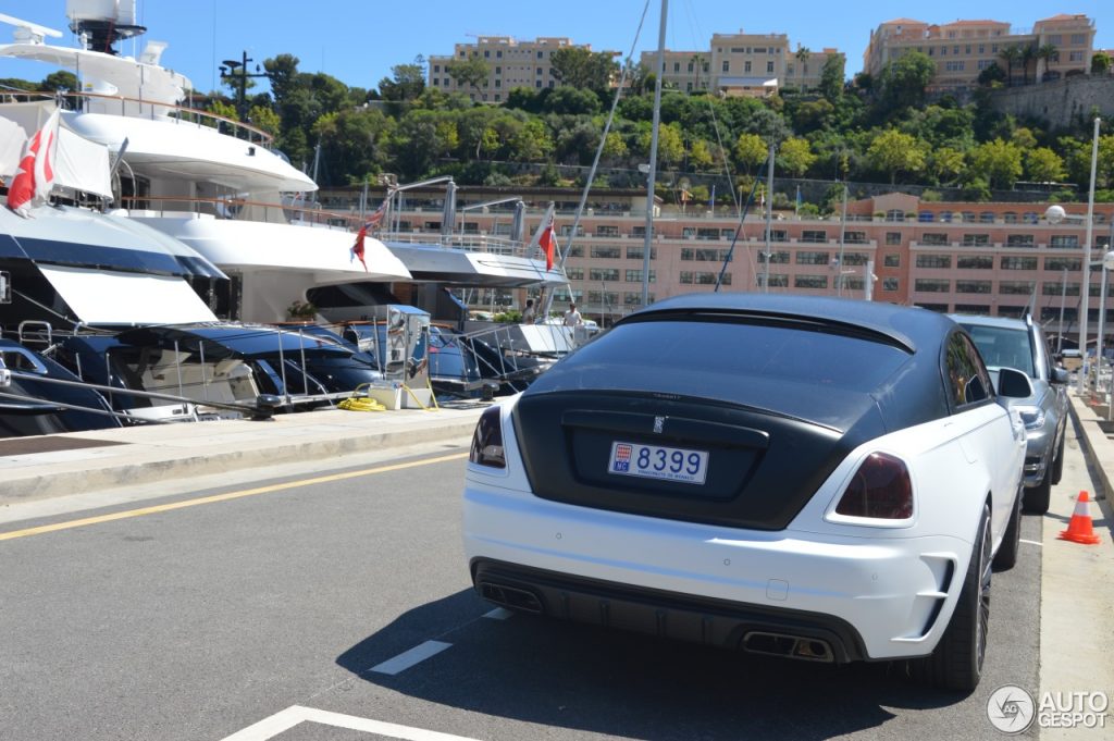 730 HP Rolls-Royce Wraith By Mansory Is Rocking White/Carbon Dual Tone ...
