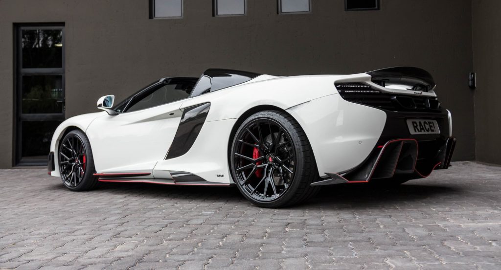 Tuned McLaren 650S Spider Sports New Alloys, Extra Carbon Fiber Parts ...