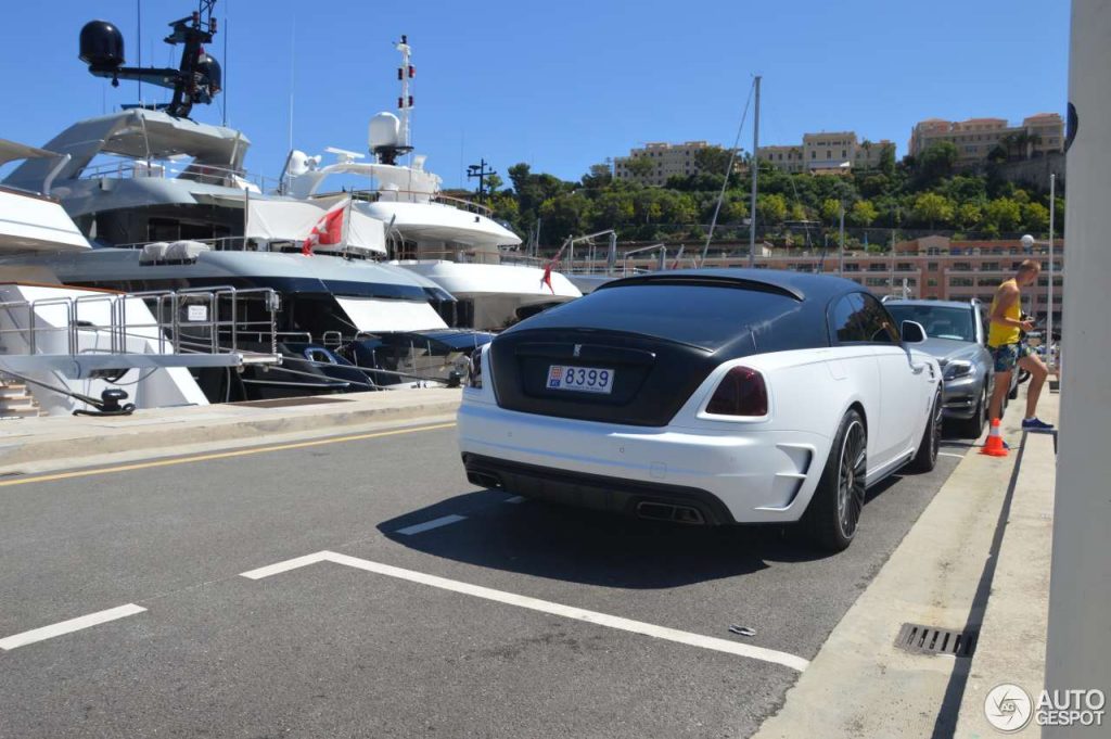 730 HP Rolls-Royce Wraith By Mansory Is Rocking White/Carbon Dual Tone ...