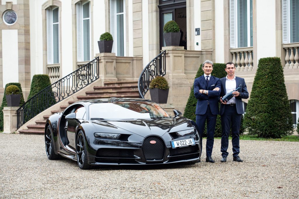 Champagne Carbon Bottles The Bugatti Of Bubbly With ƎB.01 | Carscoops