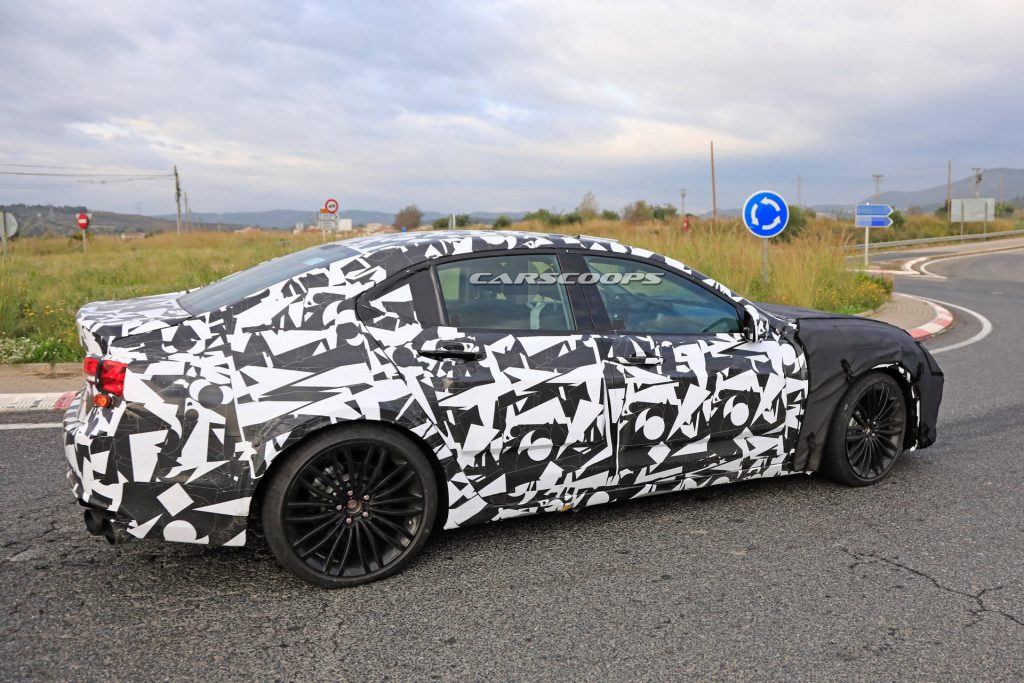 2020 Acura TLX Type S Spotted Testing Against S4, AMG C43, Could Get ...