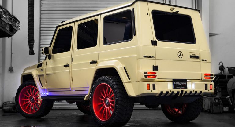 Brabus Tuned Mercedes G550 Looks Ready To Enter Military Service ...