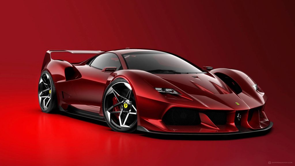 Legendary Ferrari F40 Reimagined Using Brand’s Current Styling Cues ...