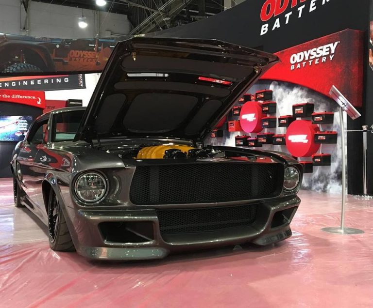 This 1968 Ford Mustang Has A Ferrari Twin-Turbo V8 Engine | Carscoops