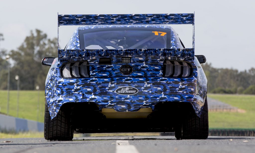 Ford’s New Mustang Supercar Racer Looks Like A Beast On Track | Carscoops