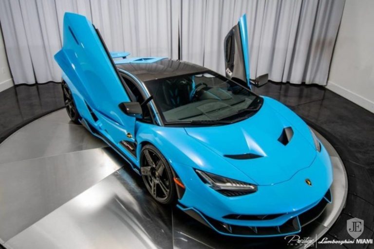 Who Fancies A Bright Blue Lamborghini Centenario? | Carscoops