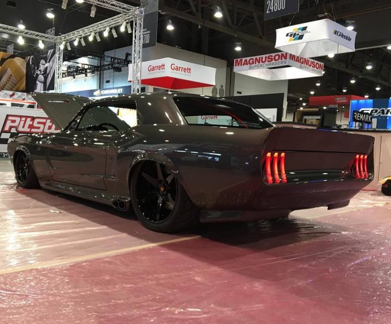 This 1968 Ford Mustang Has A Ferrari Twin-Turbo V8 Engine | Carscoops