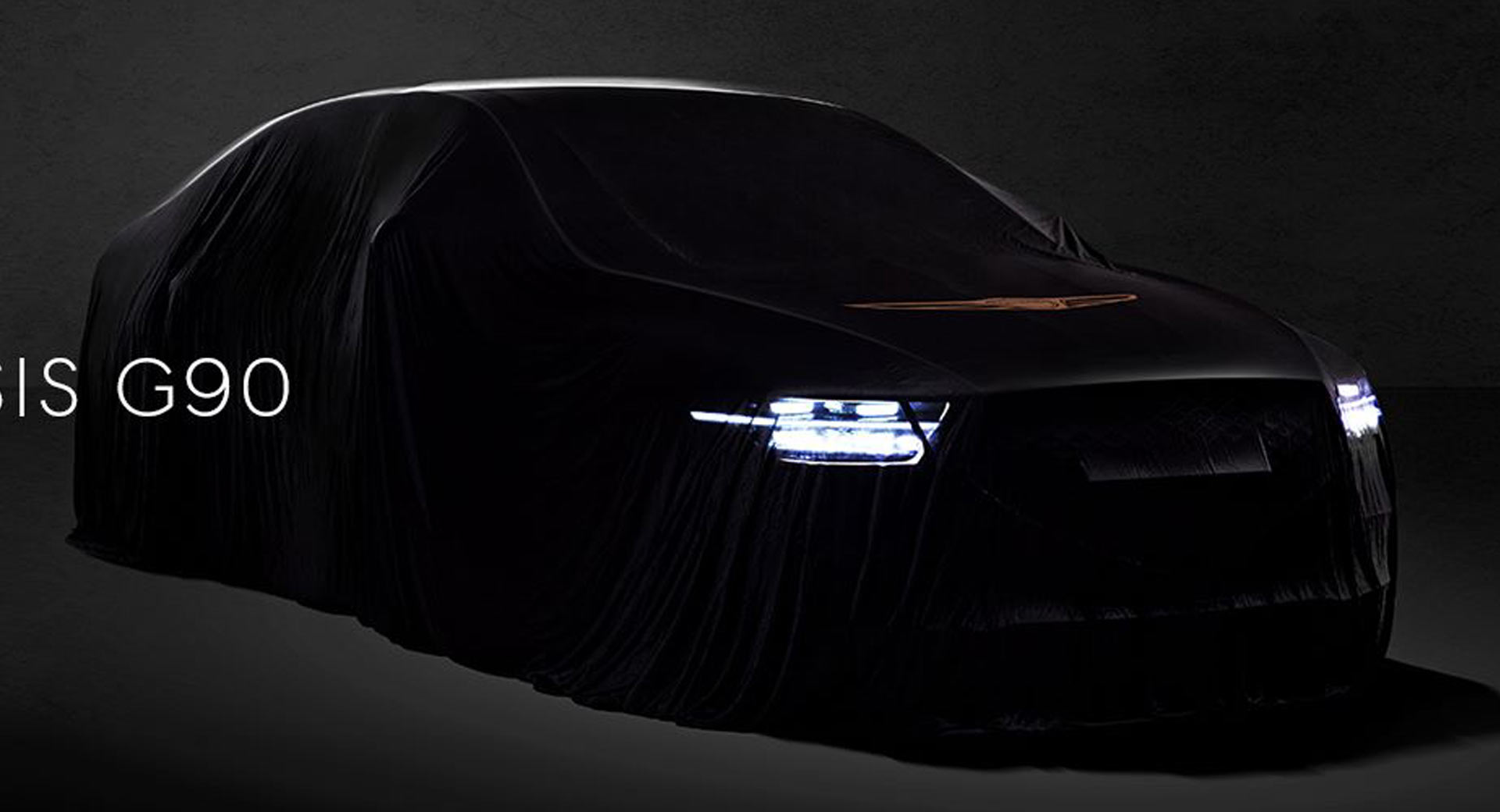 2020 Genesis G90 Facelift Teased With A New Front Fascia | Carscoops