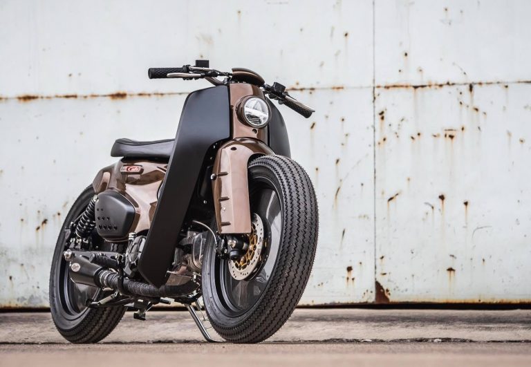 K-Speed Transforms Humble Honda Super Cub Into A Cafe Racer | Carscoops