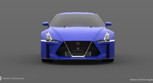 Next-Gen Nissan GT-R Illustration Brings Vision Gran Turismo And GT-R50 ...