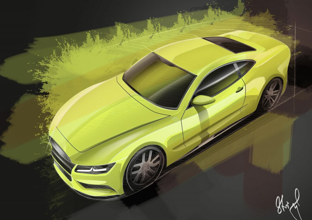 Tauler E301 Is A Sports Muscle Coupe Study Without A Future | Carscoops