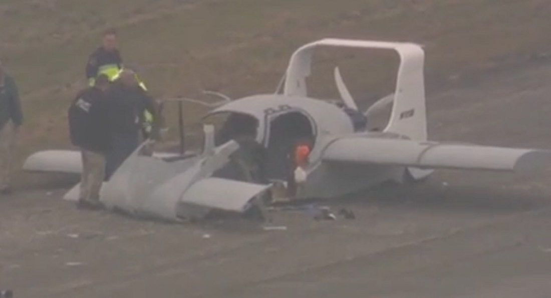 Flying Car Unexpectedly Goes Airborne During Test, Crashes To The ...