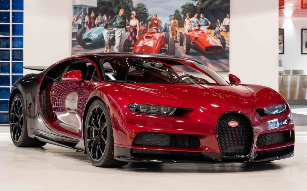 Classy Red Bugatti Chiron Is A Once-In-A-Lifetime Buy | Carscoops
