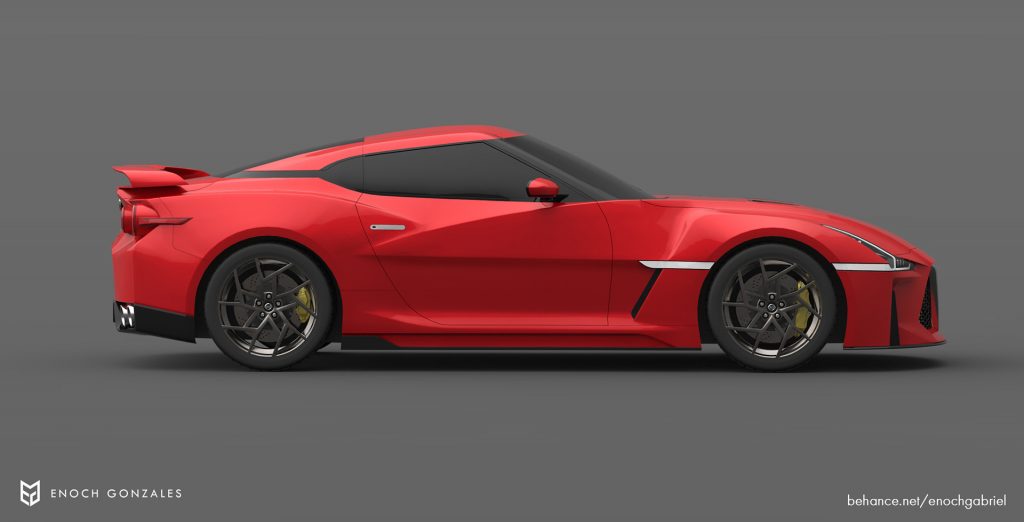 Next-Gen Nissan GT-R Illustration Brings Vision Gran Turismo And GT-R50 ...