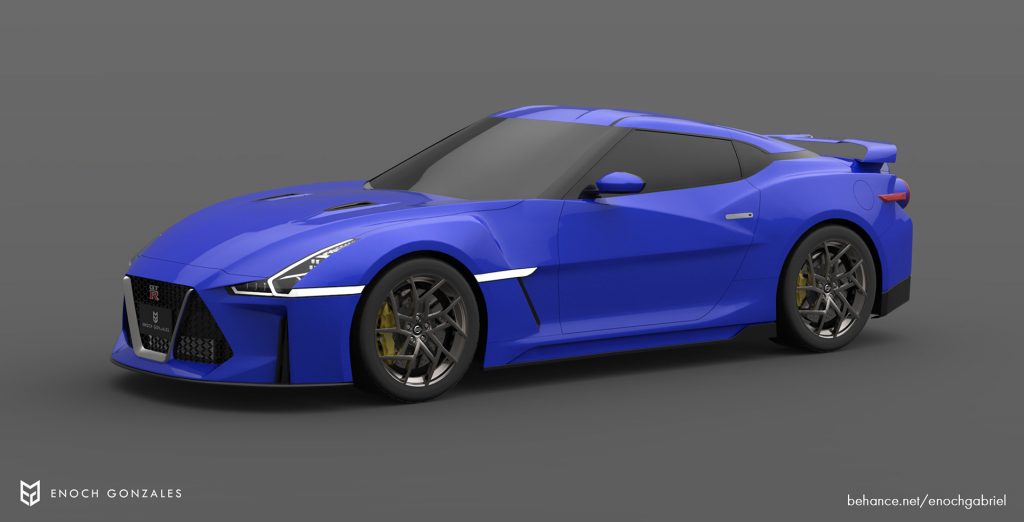 Next-Gen Nissan GT-R Illustration Brings Vision Gran Turismo And GT-R50 ...