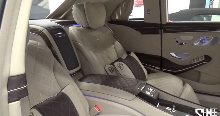 The Back Seat Of A Mercedes-Maybach S600 Pullman Is A Luxurious Command ...