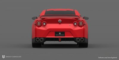 Next-Gen Nissan GT-R Illustration Brings Vision Gran Turismo And GT-R50 ...
