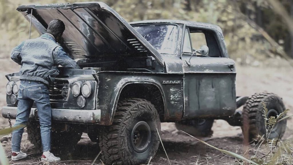 Russian Crafts An Amazingly Detailed 1961 Dodge D100 1:6 Scale Model ...