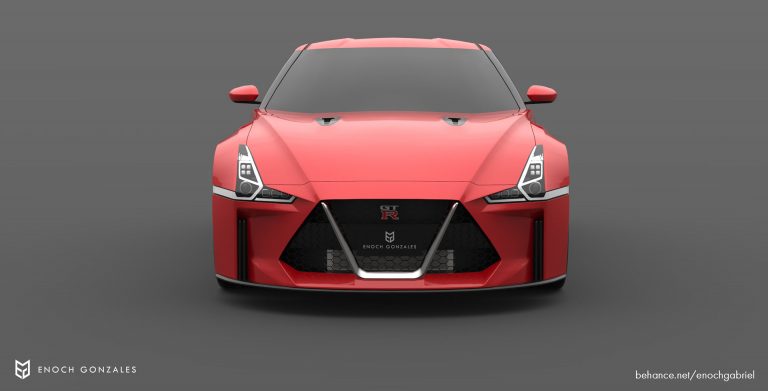 Next-Gen Nissan GT-R Illustration Brings Vision Gran Turismo And GT-R50 ...