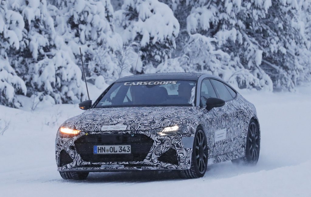 2020 Audi RS7 Spotted Near The Arctic Circle, Will Get Over 600-HP ...