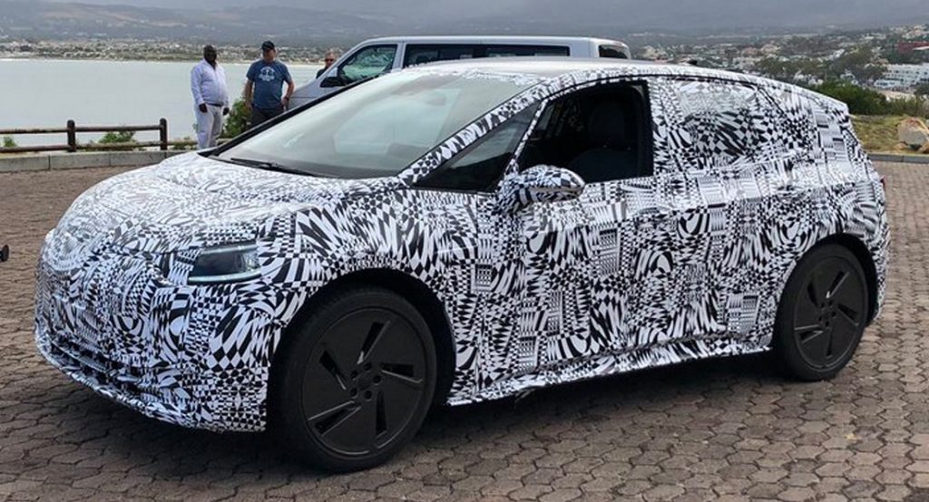 VW ID Hatchback Spotted In The Wild, Remains Pretty Faithful To The ...