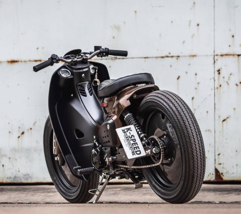 K-Speed Transforms Humble Honda Super Cub Into A Cafe Racer | Carscoops
