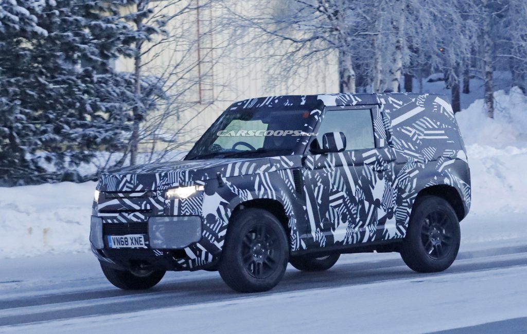 2020 Land Rover Defender Interior Revealed In Leaked Image | Carscoops