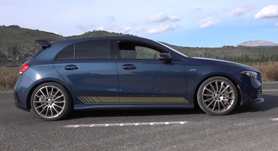 Mercedes-AMG A35 Is A True Hot Hatch, And You Can Witness Its Straight ...