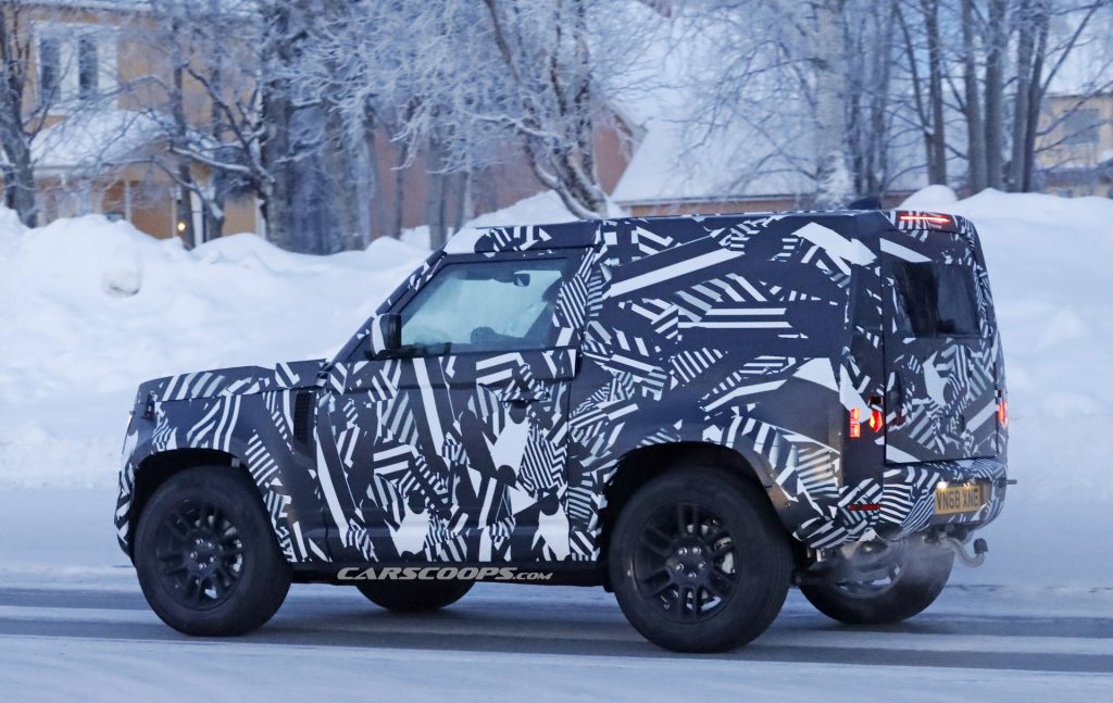 2020 Land Rover Defender Interior Revealed In Leaked Image | Carscoops