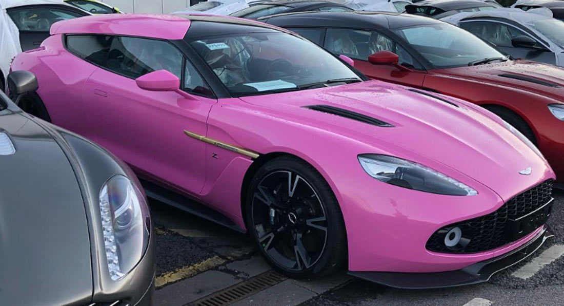 Someone Ordered A Pink (!) Aston Martin Vanquish Zagato Shooting Brake ...