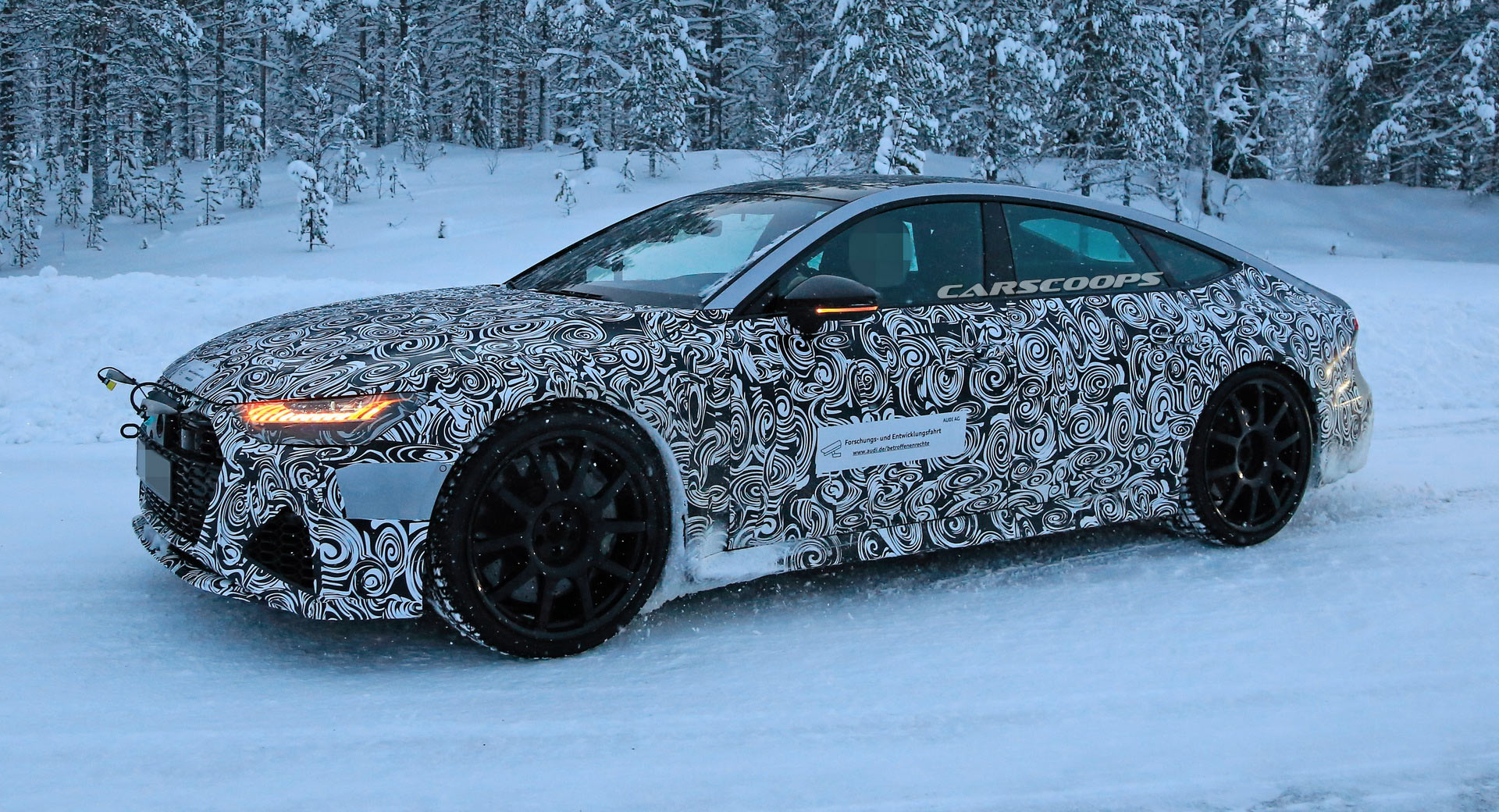 2020 Audi RS7 Spotted Near The Arctic Circle, Will Get Over 600-HP ...