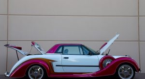 This Weird Retro Riley Contraption Has A Rear-Mounted Cadillac V8 ...