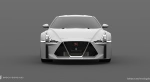 Next-Gen Nissan GT-R Illustration Brings Vision Gran Turismo And GT-R50 ...