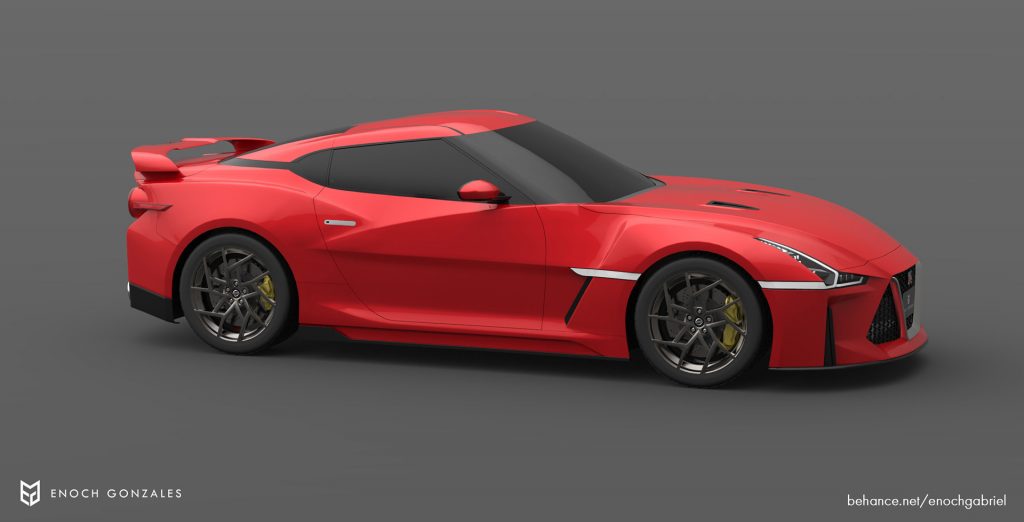 Next-Gen Nissan GT-R Illustration Brings Vision Gran Turismo And GT-R50 ...
