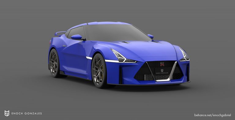 Next-Gen Nissan GT-R Illustration Brings Vision Gran Turismo And GT-R50 ...