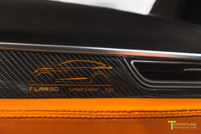 Orange And The All Black: Meet T Sportline’s Widebody Tesla Model X ...