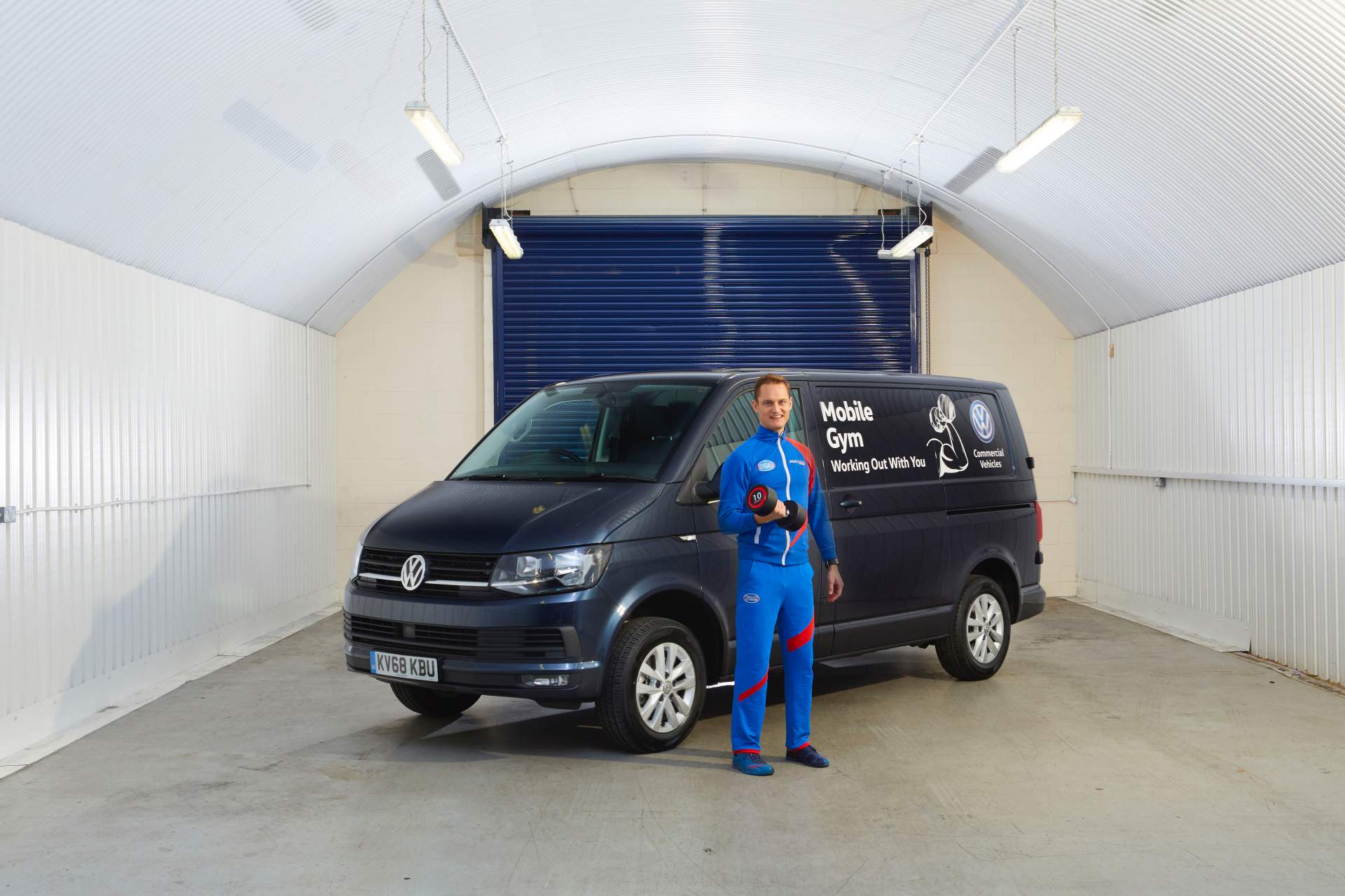VW Turns Transporter Into A Mobile Gym And You Can Do It Too | Carscoops